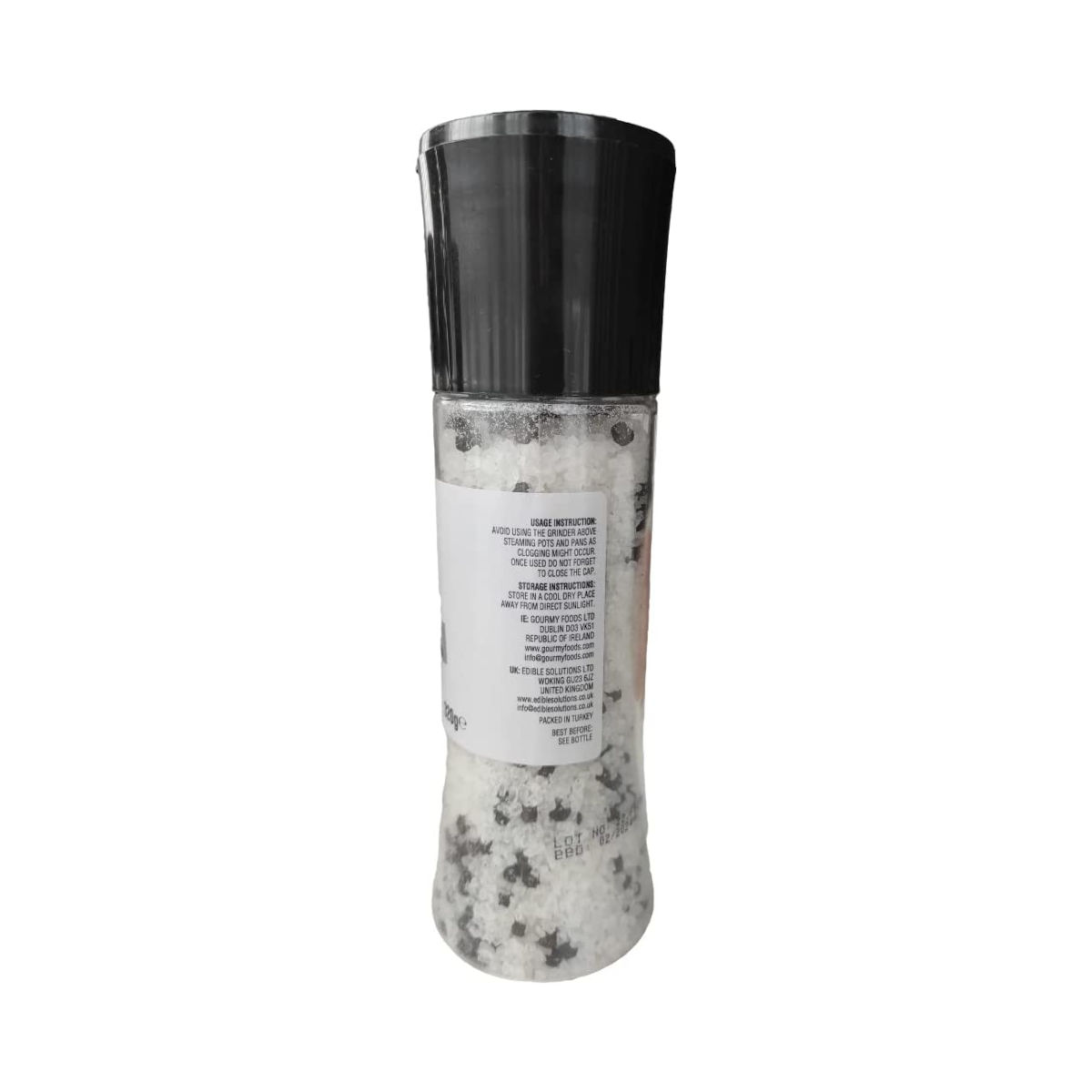 Black Pepper & Salt 320g Grinder